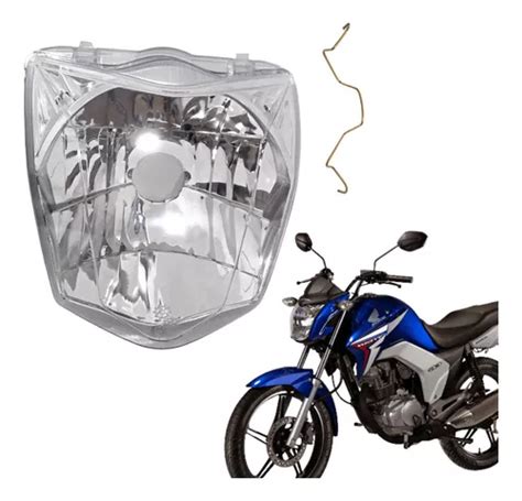 Farol Bloco Óptico Honda Cg Fan Titan 150 2014 Em Parcelamento sem juros