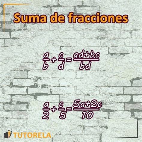 Fracciones Tutorela