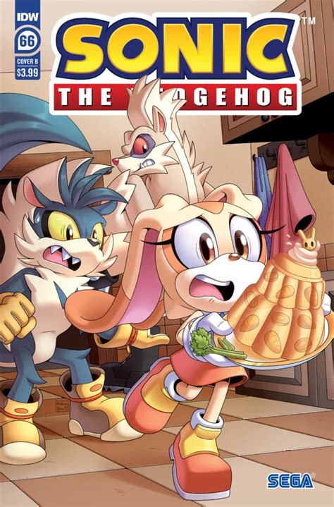 IDW Sonic 66 Cover Images Release Date Grabber Zone