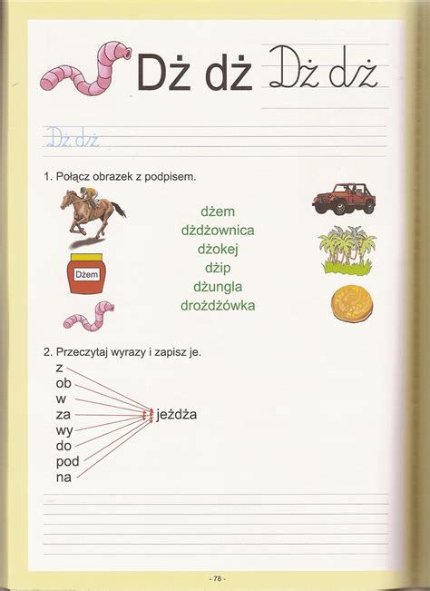 ELEMENTARZ ĆWICZENIA W PISANIU I CZYTANIU CZ1 80