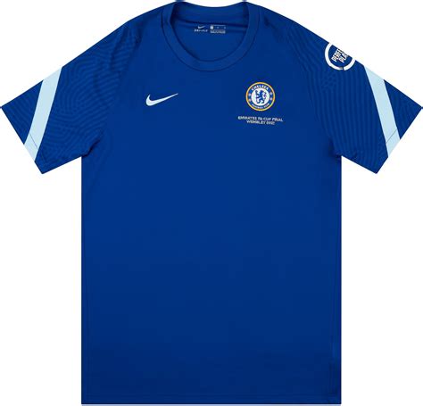 2020 21 Chelsea Player Issue Polo T Shirt Final Wembley 2021