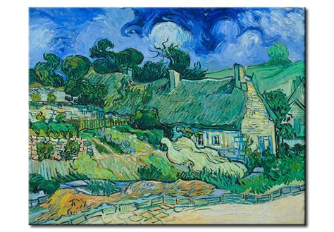 Reproduction sur toile Chaumes de Cordeville à Auvers sur Oise