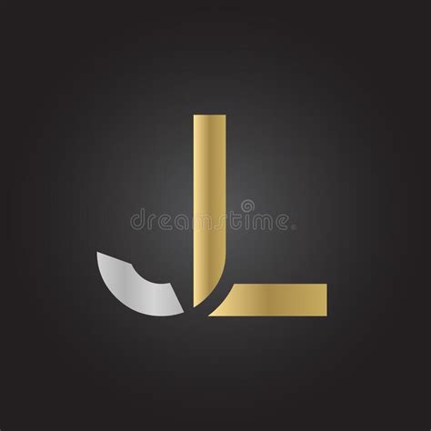 Plantilla De Vector De Diseño De Logotipo Jl De Letra Creativa Diseño
