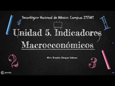 Principales indicadores macroeconómicos