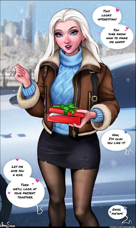 X Mas Present For Elsa Aroma Sensei XXX Toons Porn