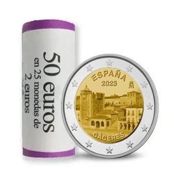1 moneda x ESPAÑA 2 EUROS 2022 ELCANO V CENTENARIO DE LA VUELTA AL