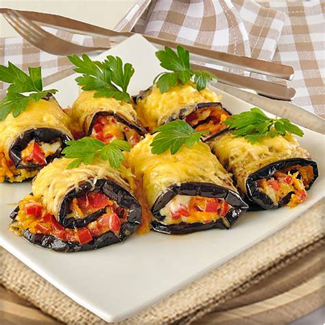 Rollitos De Berenjena Al Horno Receta De DIVINA COCINA