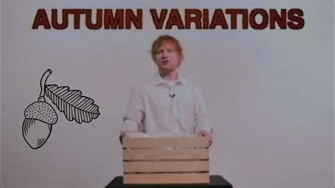 Ed Sheeran Teases New Album Autumn Variations Coming 29th Of