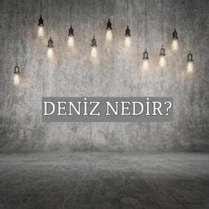 Deniz Nedir Ne Demek Zıt Anlamı Eş Anlamı