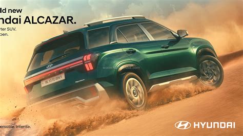 2024 Hyundai Alcazar Facelift Officially Revealed Bookings Open At Rs 25k