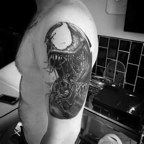 22 Venom Symbiote Tattoo MonikaAreesha