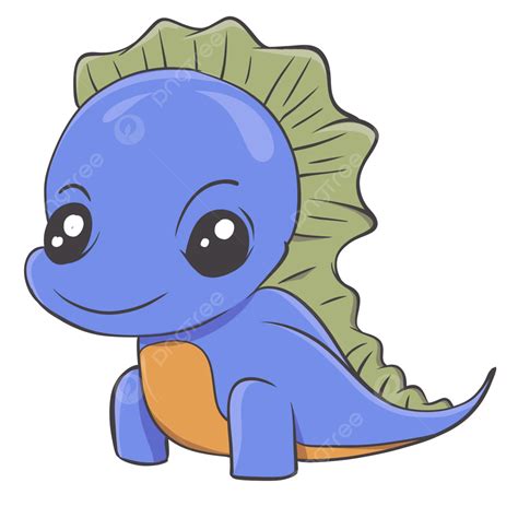 Clipart De Dinossauro De Desenho Animado Azul Beb Fofo Png Ovos De