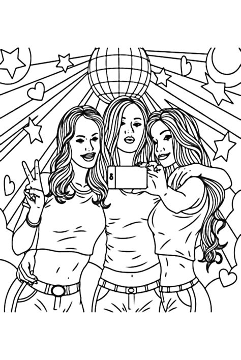 41 páginas para colorear del Día de la Hermana ColoringPagesOnly
