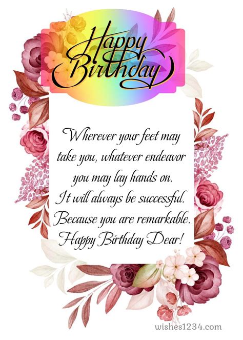 Beautiful Birthday Wishes With Images Quotes Artofit