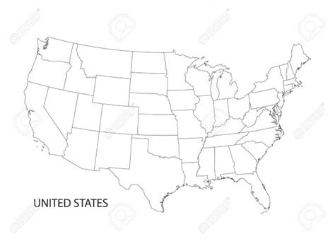 Mapas De Estados Unidos Para Colorear Y Descargar Colorear Im Genes