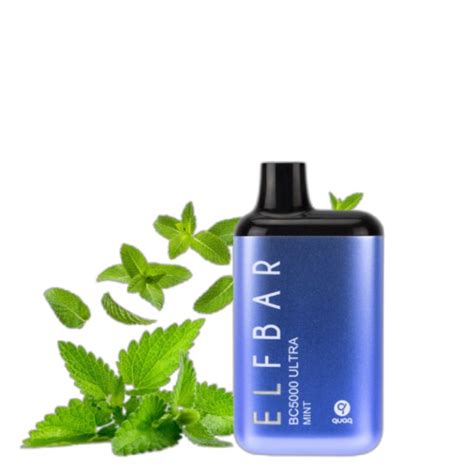ELF BAR BC5000 Ultra Disposable Mint 5000 Puffs 13ml Vape Shop In