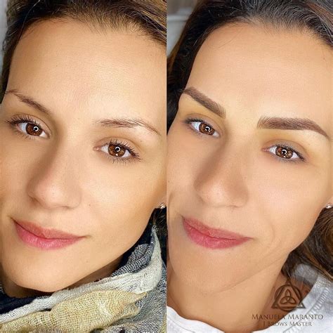 Prima Dopo Microblading Foto Microblading Iconic Brows By Manuela Maranto