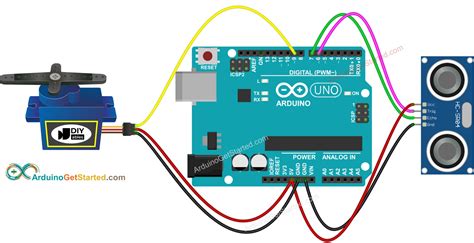 Ultrasonic Sensor With Stepper Motor Arduino Code Webmotor Org