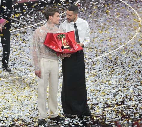 La Canzone Brividi Vince Il Festival Di Sanremo Trionfano Mahmood E