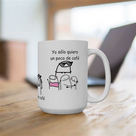 Taza 15oz Hazme Café Quiero Café Dame Café Versión 1 Etsy España