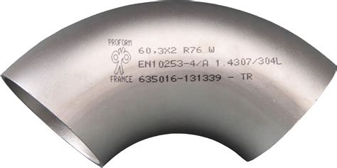 Materiały konstrukcyjne Metal E Kolano Nierdzewne 60 3x2mm Inox 316