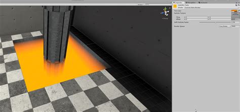 you can use the soft particle shader to block off areas you don t want curious players to look