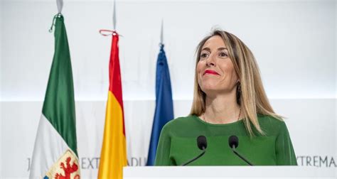 Presidenta de la Junta María Guardiola da su Mensaje Fin de Año la
