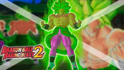 NEW Broly DBS LSSJ Mod Showcase Dragon Ball Raging Blast 2 Mods YouTube