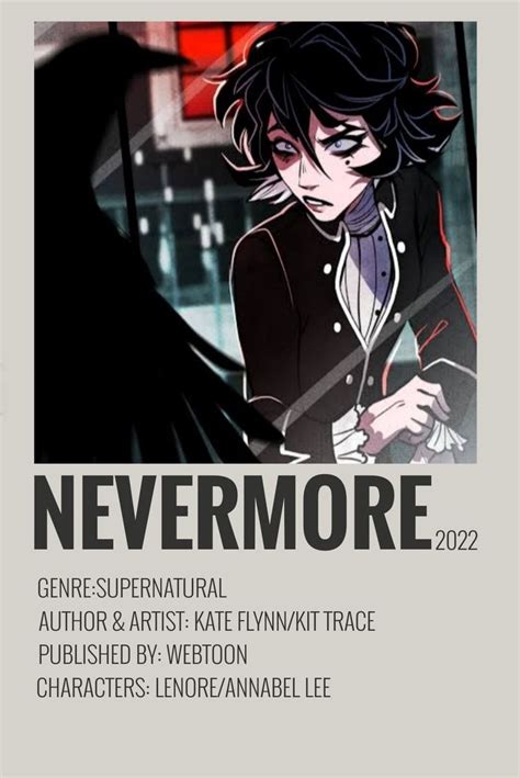 An Anime Poster With The Title Nevermore