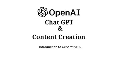 revolutionizing content creation the impact of chat gpt