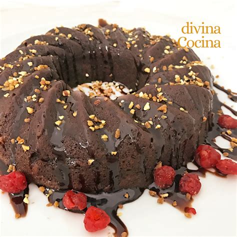 Bizcocho de Chocolate fácil en el microondas Receta de DIVINA COCINA
