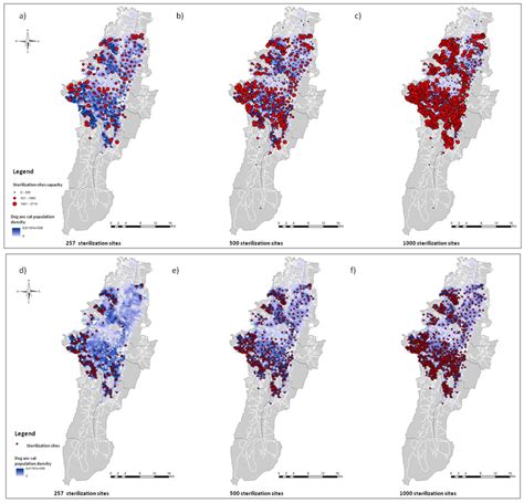result of the location allocation model a b c using the p median download scientific