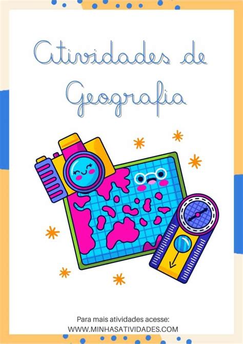 Atividades Capas De Geografia Para Imprimir