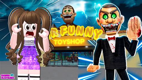 Escape Do Boneco Do Mal No Roblox Escape Mr Funny S Toyshop Roblox