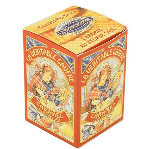 Gaufres fines caramel beurre salé 150g Maison Chuques Allard