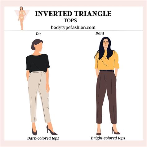 Dressing Rules For Inverted Triangle Shape Fashion For Your Body Type Inverted Triangle Body