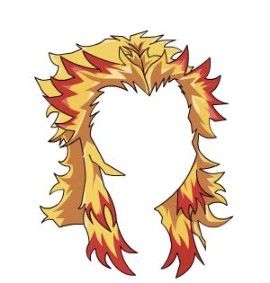 Kyojuro Rengoku Hair Helmet Redhero