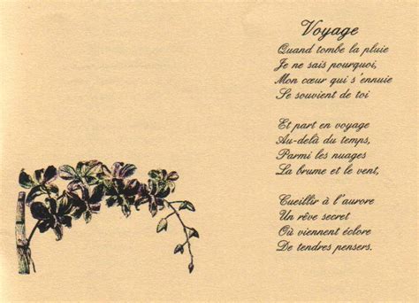 Poeme Sur Le Voyage