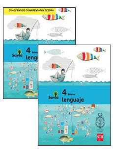 Set Lenguaje 4 Básico proyecto Savia sm Cuotas sin interés