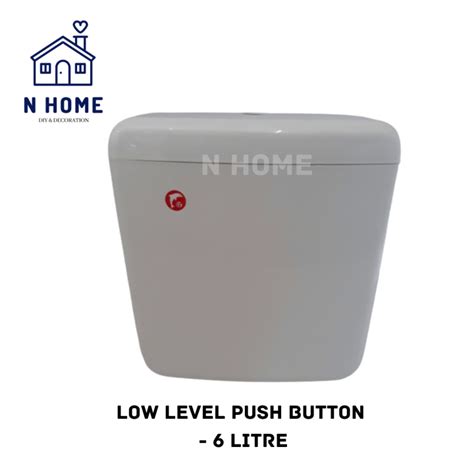 CJ BRAND PLASTIC CISTERN LOW LEVEL PUSH BUTTON HIGH LEVEL Lazada