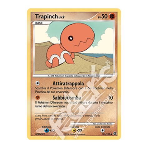 115 132 Trapinch Comune IT MINT Federicstore