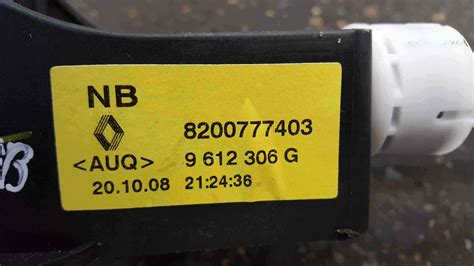 Renault Megane MK3 2008 2012 6 Speed Gearstick Shifter Mechanism Cables