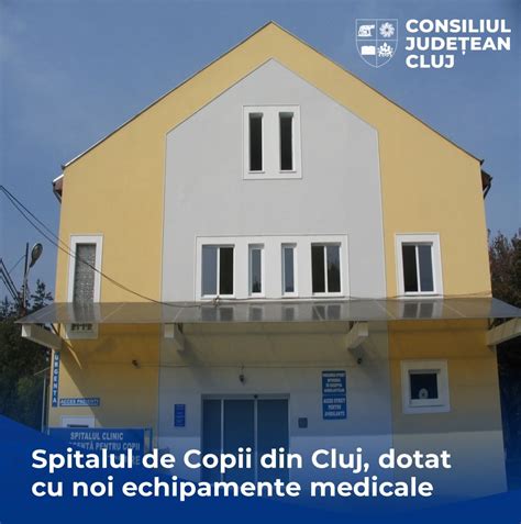 Spitalul De Copii Din Cluj Dotat Cu Noi Echipamente Medicale