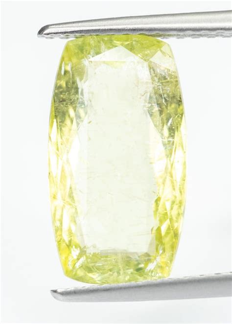 No Reserve Yellow Green Paraiba Tourmaline Ct Catawiki