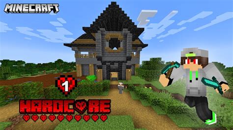 WELCOME TO MY MINECRAFT HARDCORE WORLD 1 YouTube