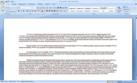 Cara Membuat Paragraf Menjorok Kedalam Di Microsoft Word OpsiLain