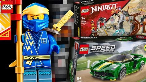 TAK WYGLĄDAJĄ NAJNOWSZE ZESTAWY LEGO NINJAGO STAR WARS SPEED