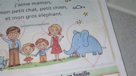 Unit Ma Grande Famille Po Sie J Aime Papa Page Aep Youtube
