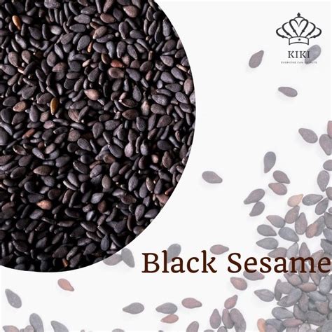 Black Sesame Seeds Bijan Hitam 100g 250g 500g 1kg Shopee Malaysia