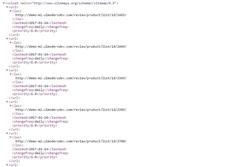 Magento 2 XML Sitemap Splitter Divider Extension Ulmod
